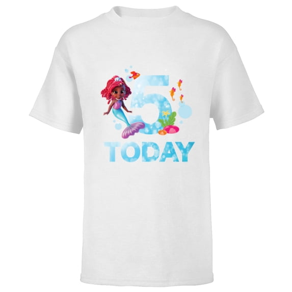 Disney Junior’s Ariel Fifth Birthday 5 Years Old Today - Short Sleeve T ...