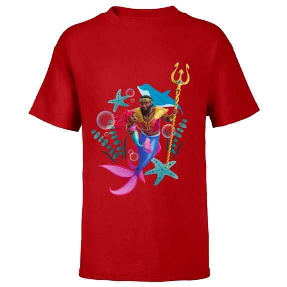 Disney Junior’s Ariel & King Triton Father and Daughter - Short Sleeve ...