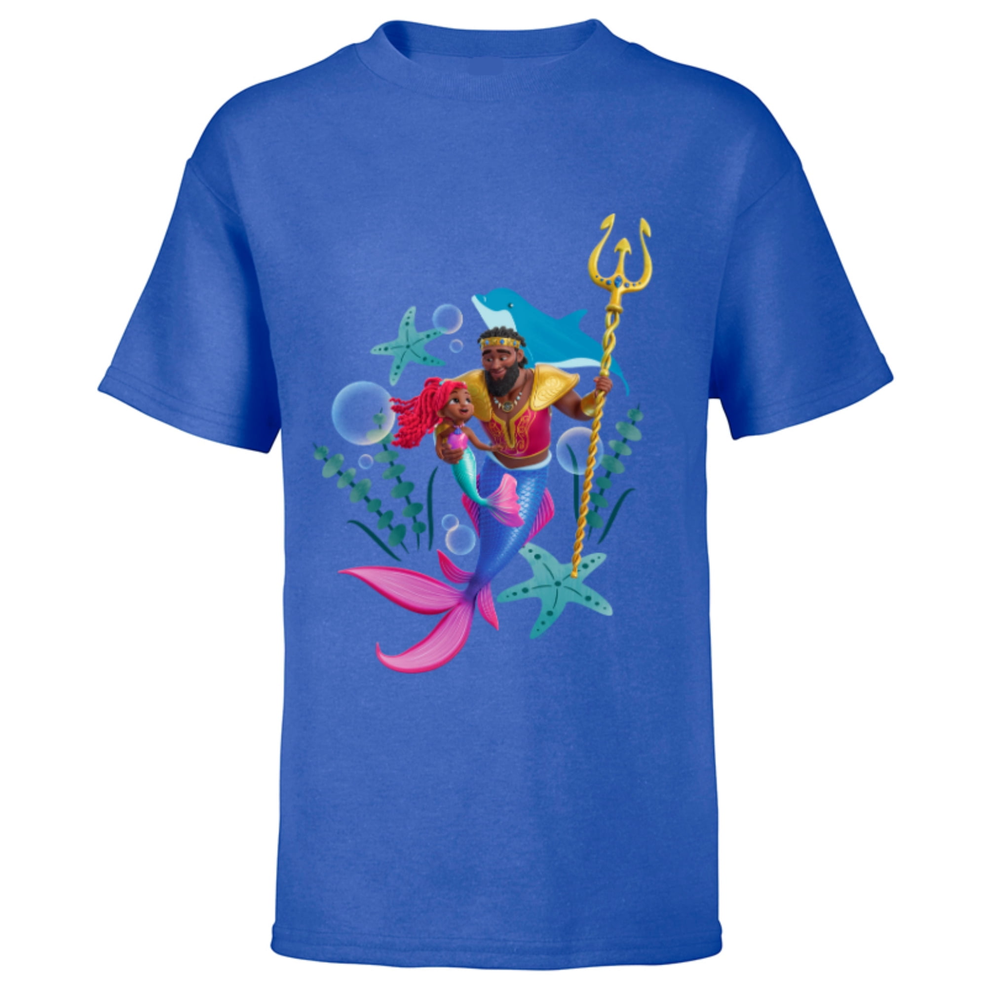 Disney Junior’s Ariel & King Triton Father and Daughter - Short Sleeve ...