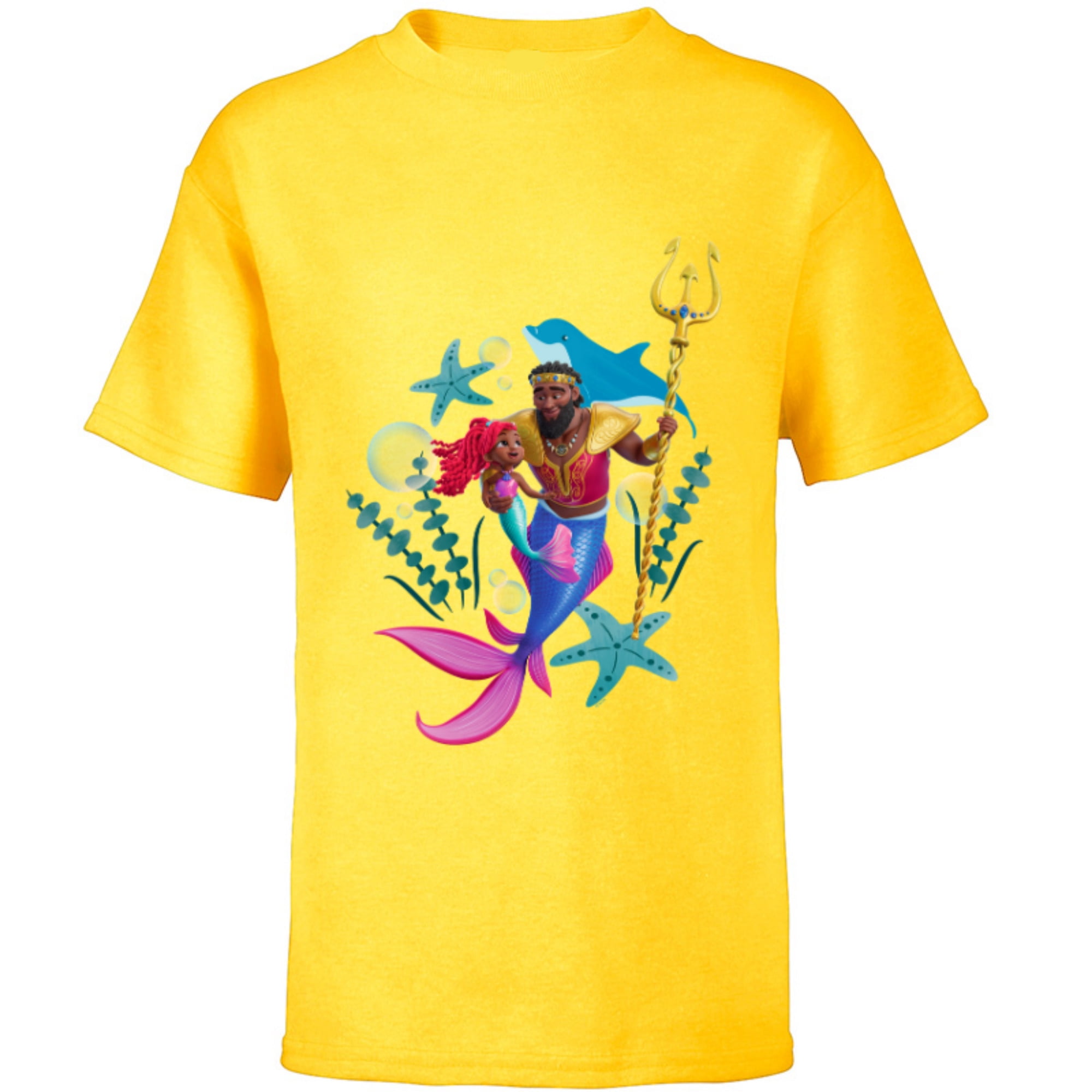 Disney Junior’s Ariel & King Triton Father and Daughter - Short Sleeve ...