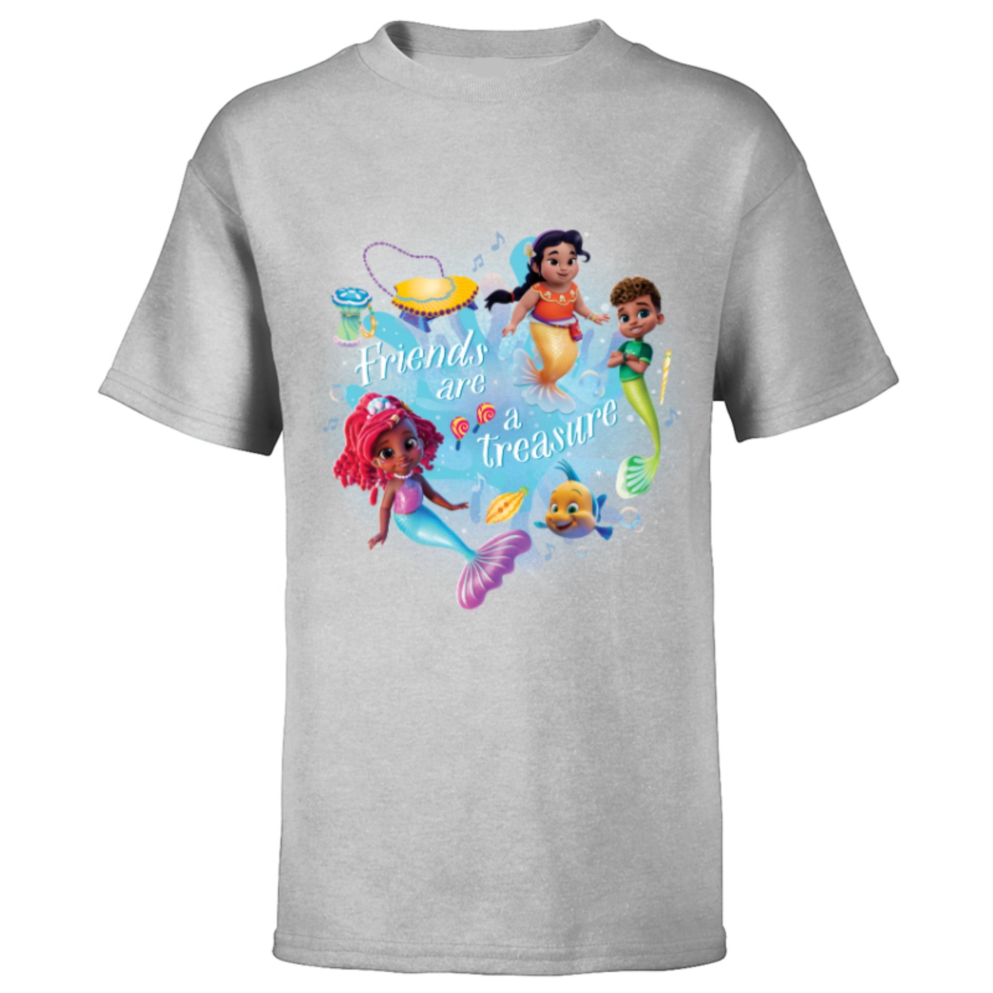 Disney Junior’s Ariel Mermaid Friends are a Treasure - Short Sleeve T ...