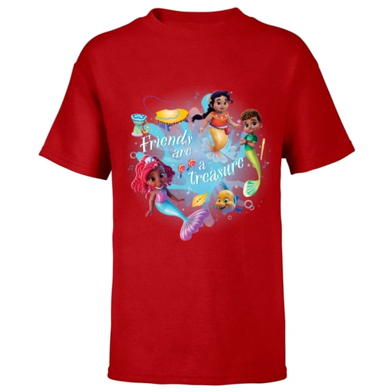 Disney Junior’s Ariel Mermaid Friends are a Treasure - Short Sleeve T ...