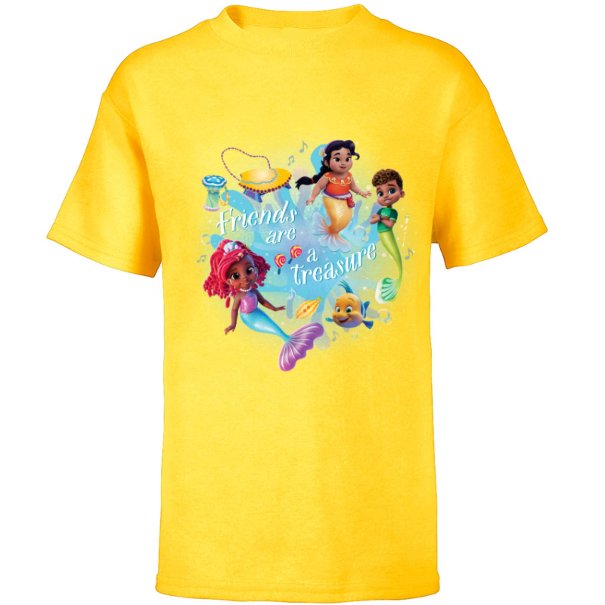 Disney Junior’s Ariel Mermaid Friends are a Treasure - Short Sleeve T ...
