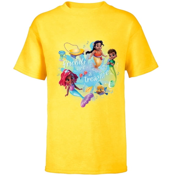 Disney Junior’s Ariel Mermaid Friends are a Treasure - Short Sleeve T ...
