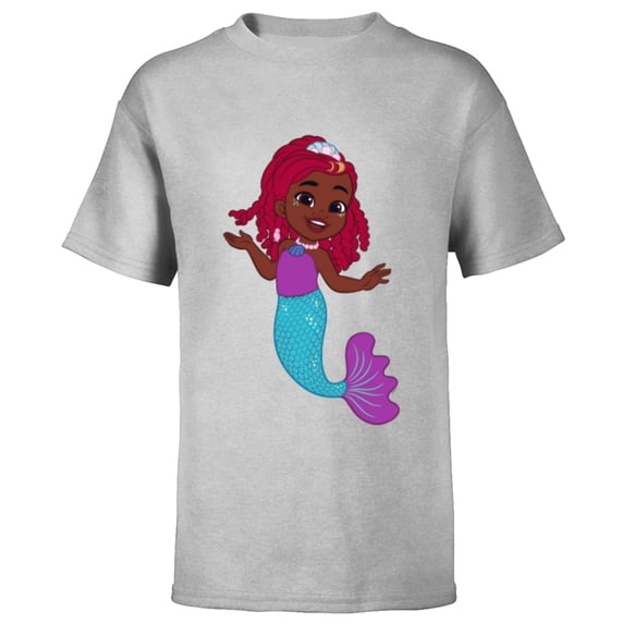 Disney Junior’s Ariel Mermaid Princess Big Image - Short Sleeve T-Shirt ...