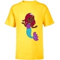 Disney Junior’s Ariel Mermaid Princess Big Image - Short Sleeve T-Shirt ...