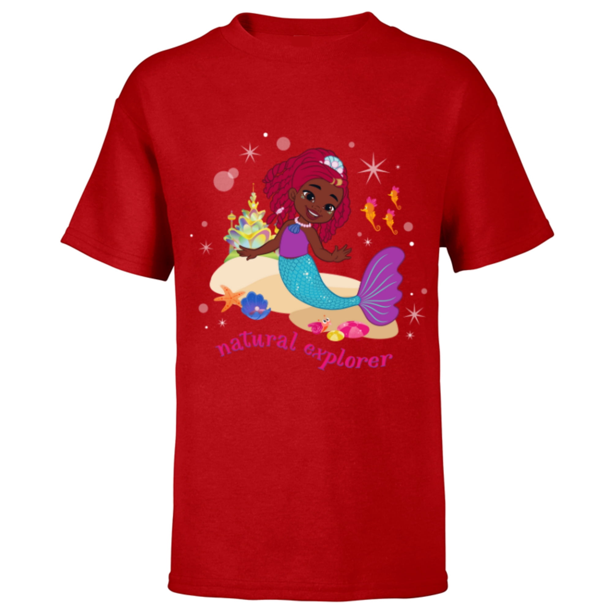 Disney Junior’s Ariel Natural Explorer - Short Sleeve T-Shirt for Kids ...