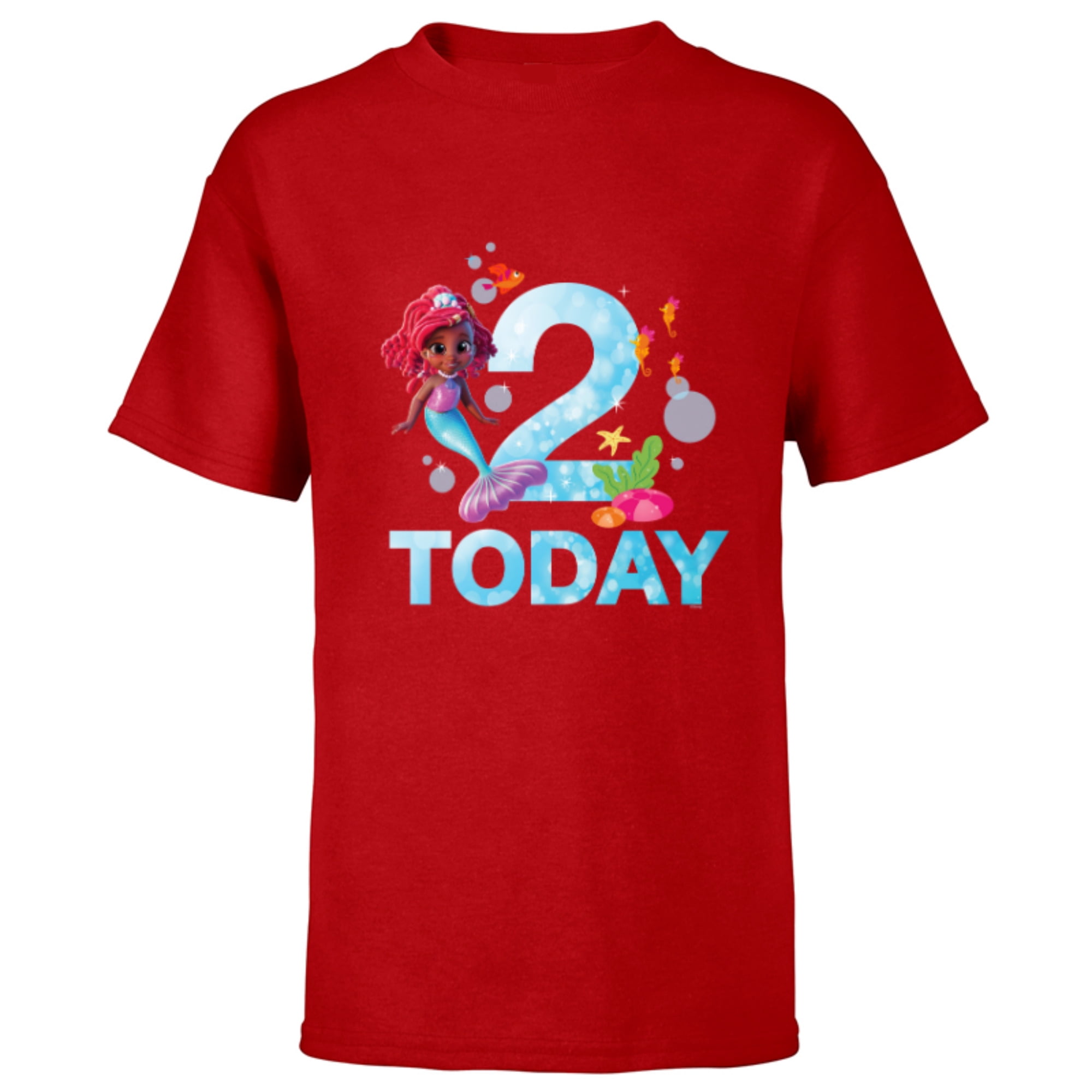 Disney Junior’s Ariel Second Birthday 2 Years Old Today - Short Sleeve ...