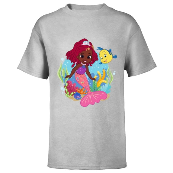Disney Junior’s Ariel and Flounder Undersea Friends - Short Sleeve T ...