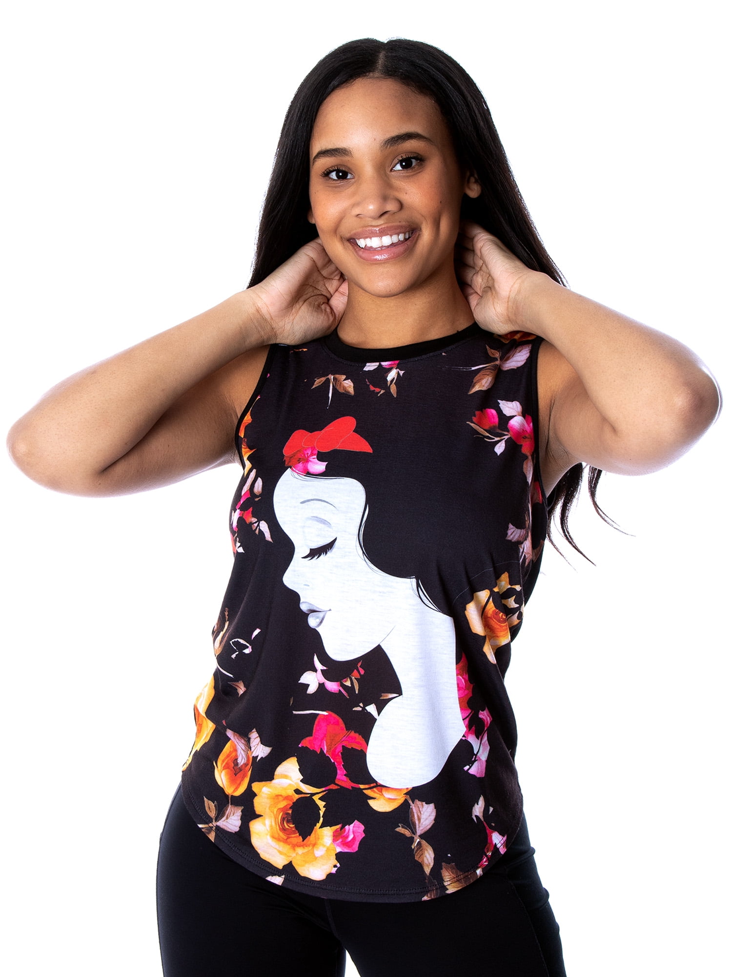 Disney Junior's Snow White Portrait Muscle Top - Walmart.com