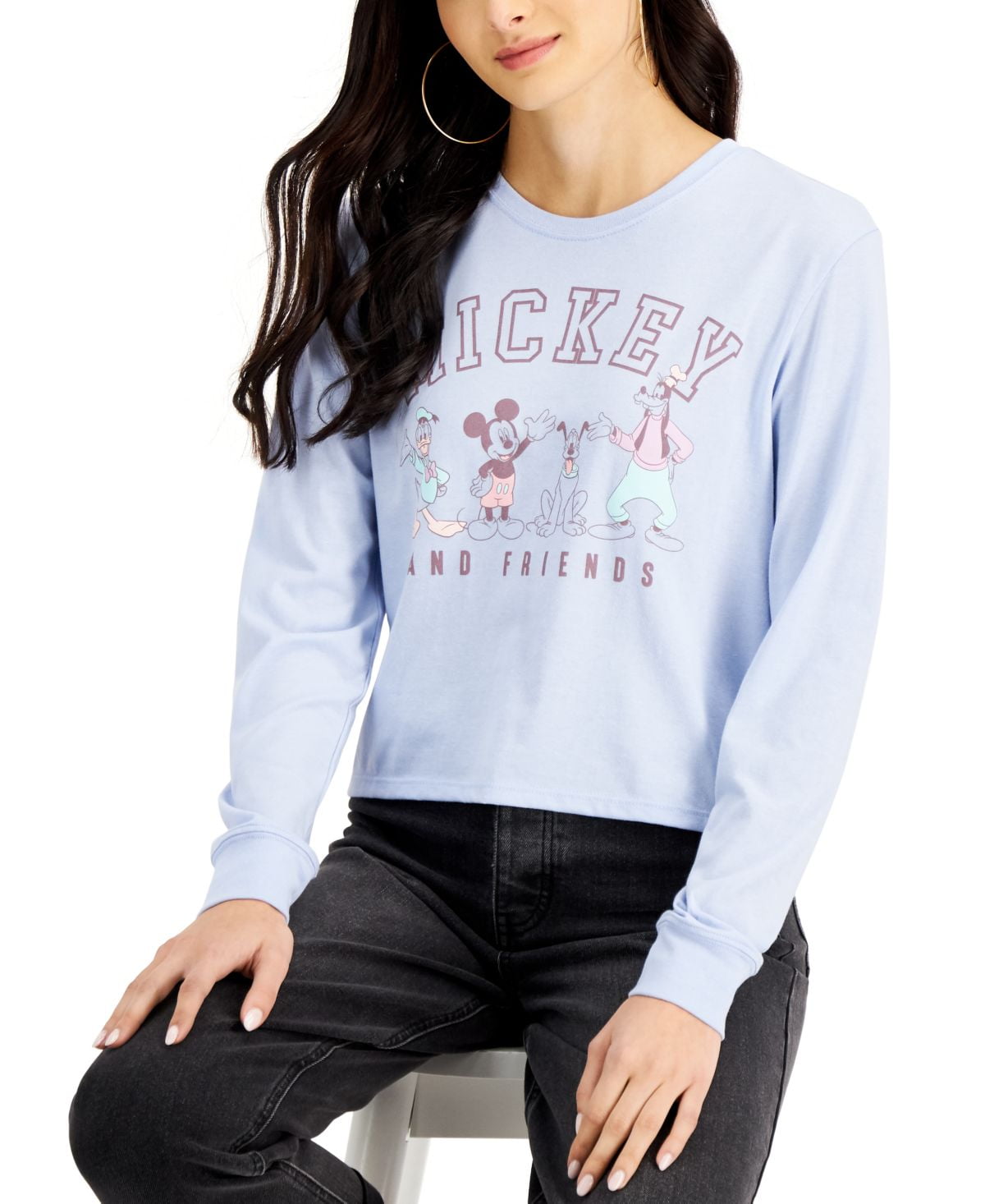 Disney Juniors Mickey & Friends Graphic-Print T-Shirt - Walmart.com