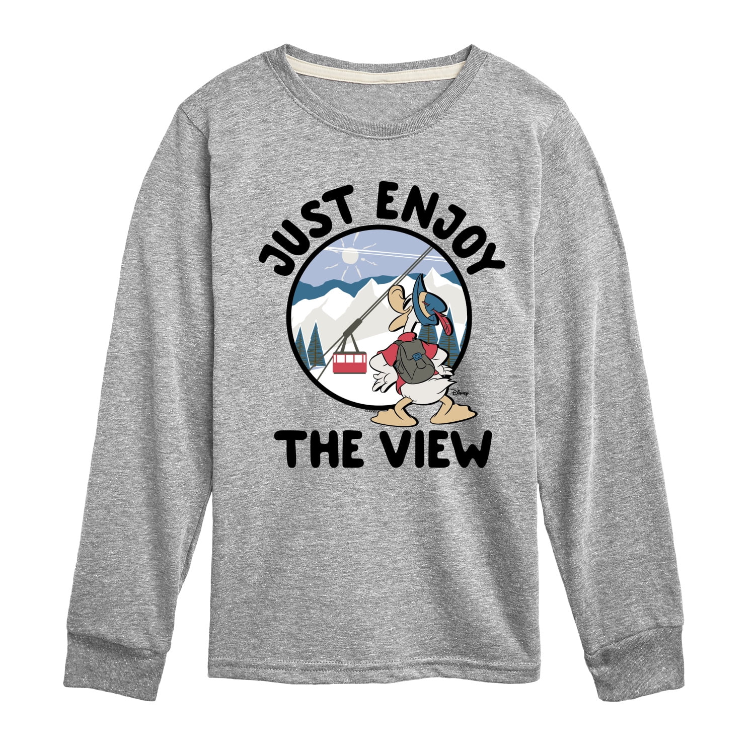 Disney - Just Enjoy The View - Toddler & Youth Long Sleeve Graphic T ...
