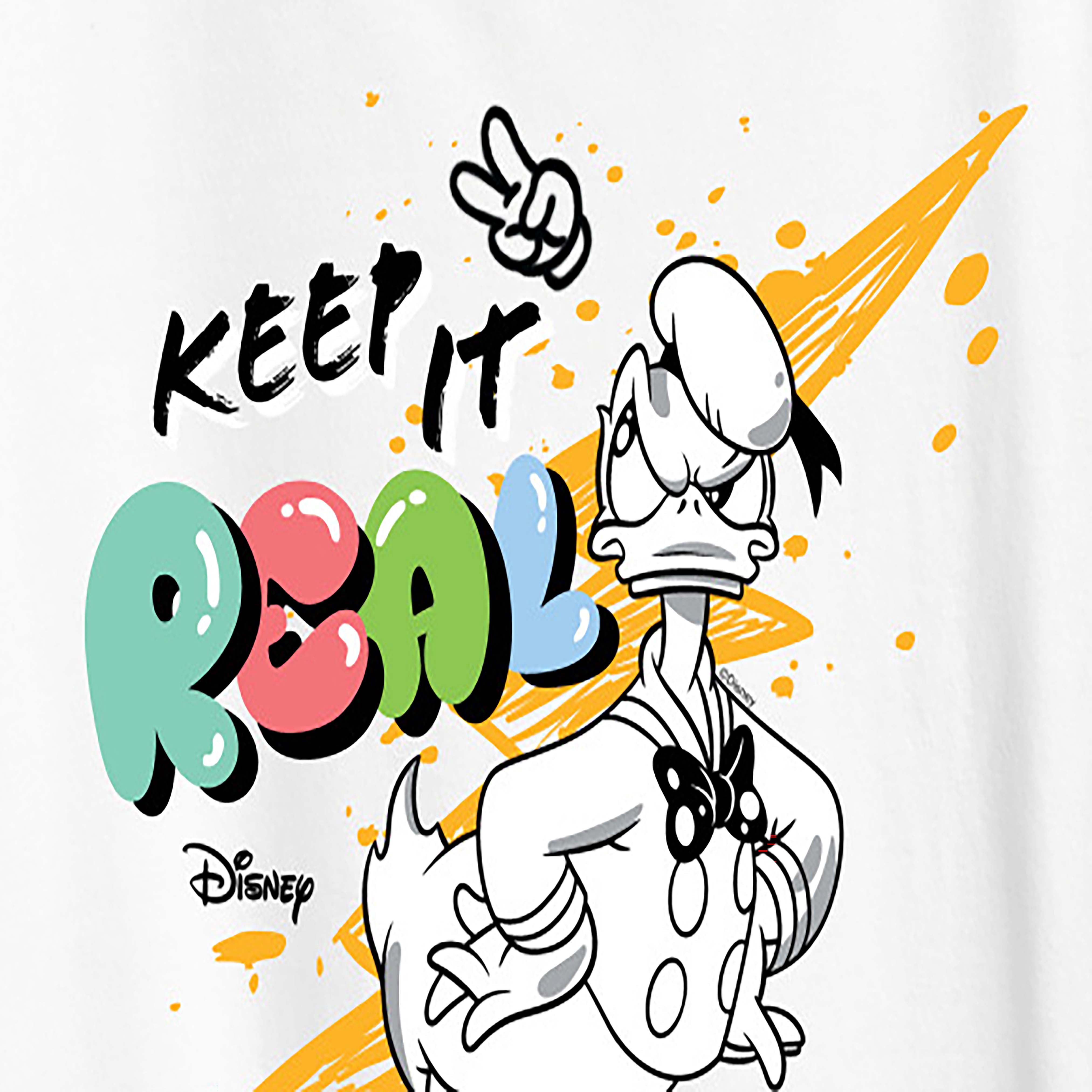 Disney - Keep It Real - Women's Short Sleeve Graphic T-Shirt - Walmart.com