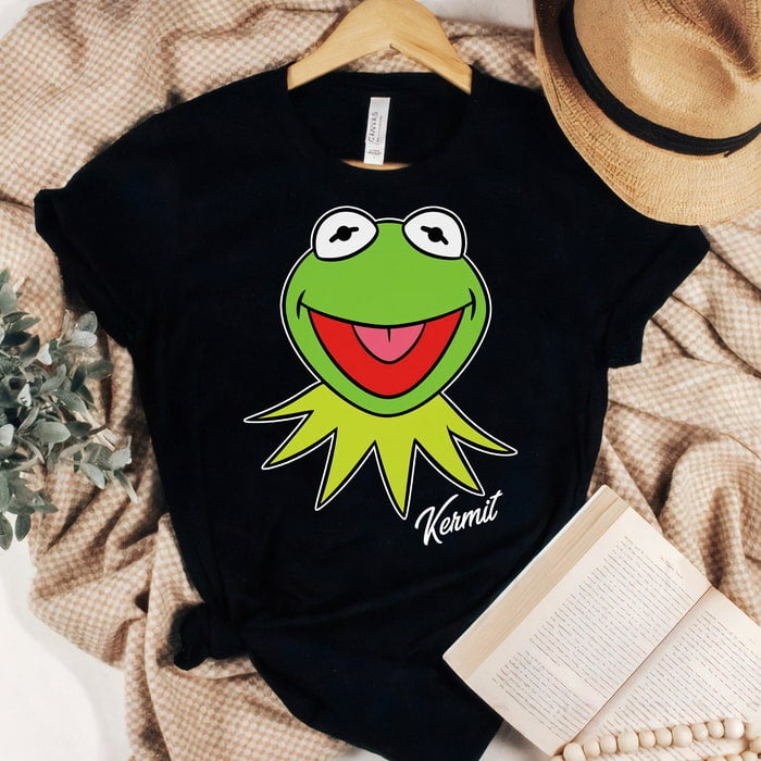 Disney Kermit Frog Big Portrait The Muppets Shirt, Disneyland Family ...