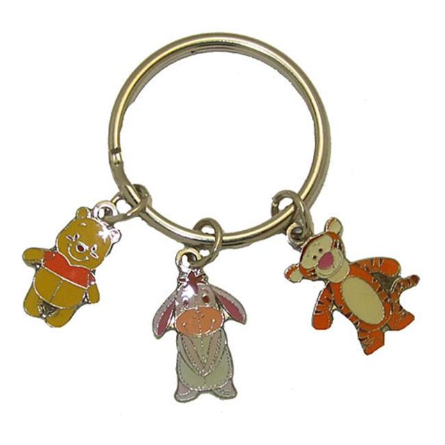 Disney Key Rings Winne the Pooh Eeyore & Tigger - Walmart Business Supplies