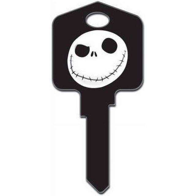 Disney Key SC1 Jack Skellington Nightmare Painted Key Blank Fits Schla ...