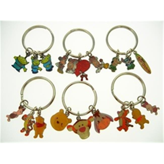 Disney Key chains Tigger Pooh Piglet Eeyore More - Walmart.com
