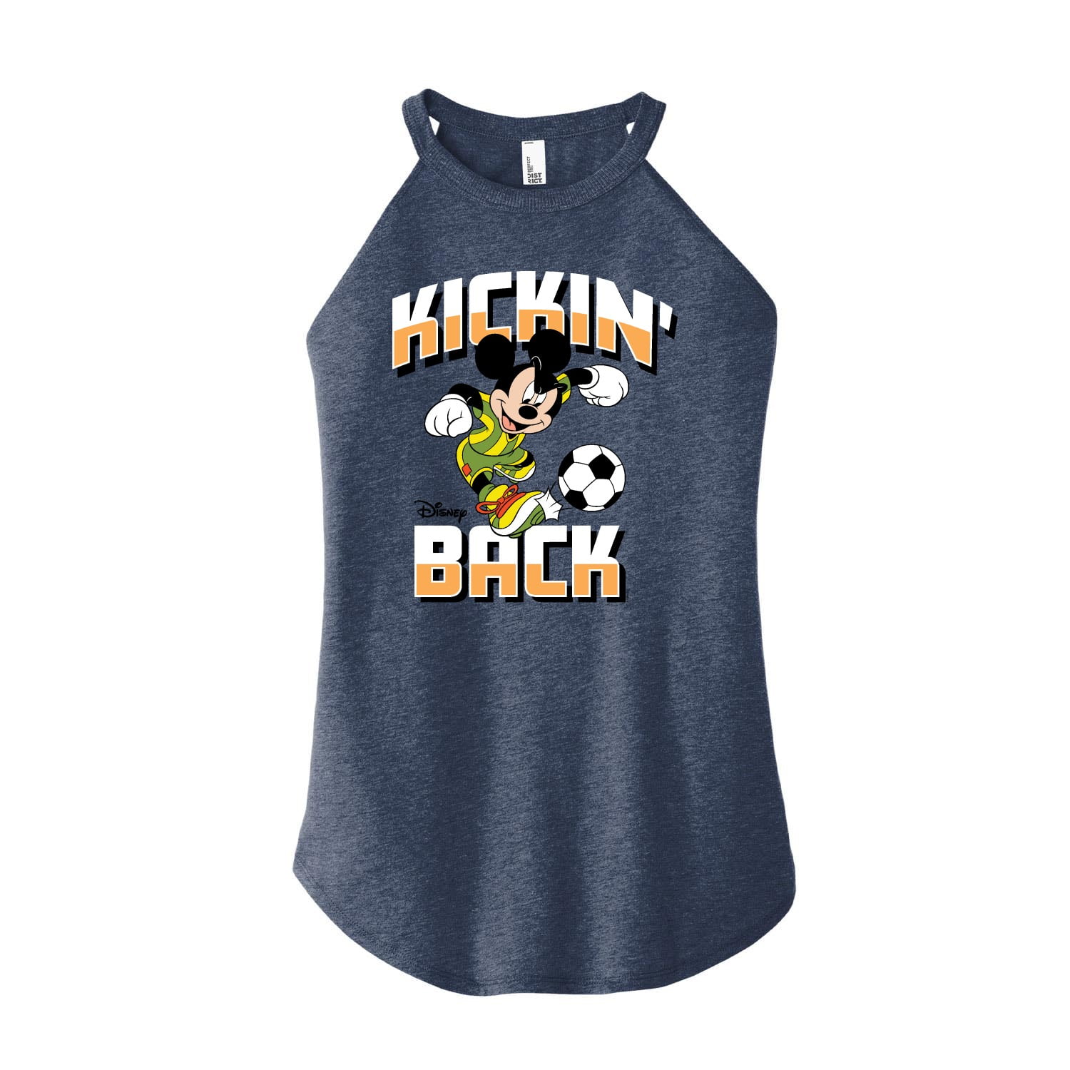 Disney - Kickin Back - Juniors High Neck Tank Top - Walmart.com