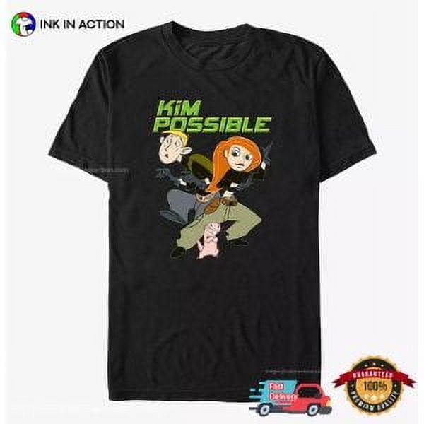 Disney Kim Possible Team T-Shirt, Kim Possible Cartoon Merch - Walmart.com
