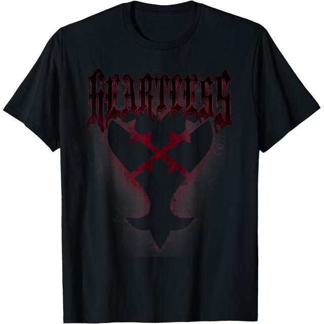 Disney Kingdom Hearts Heartless Symbol T-Shirt - Walmart.com