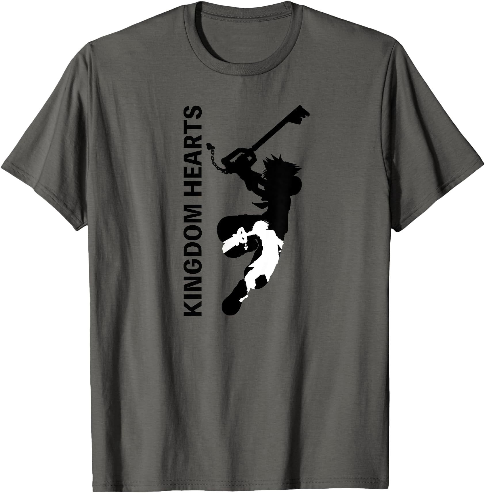 Disney Kingdom Hearts III Sora Keyblade Silhouette T-Shirt - Walmart.com