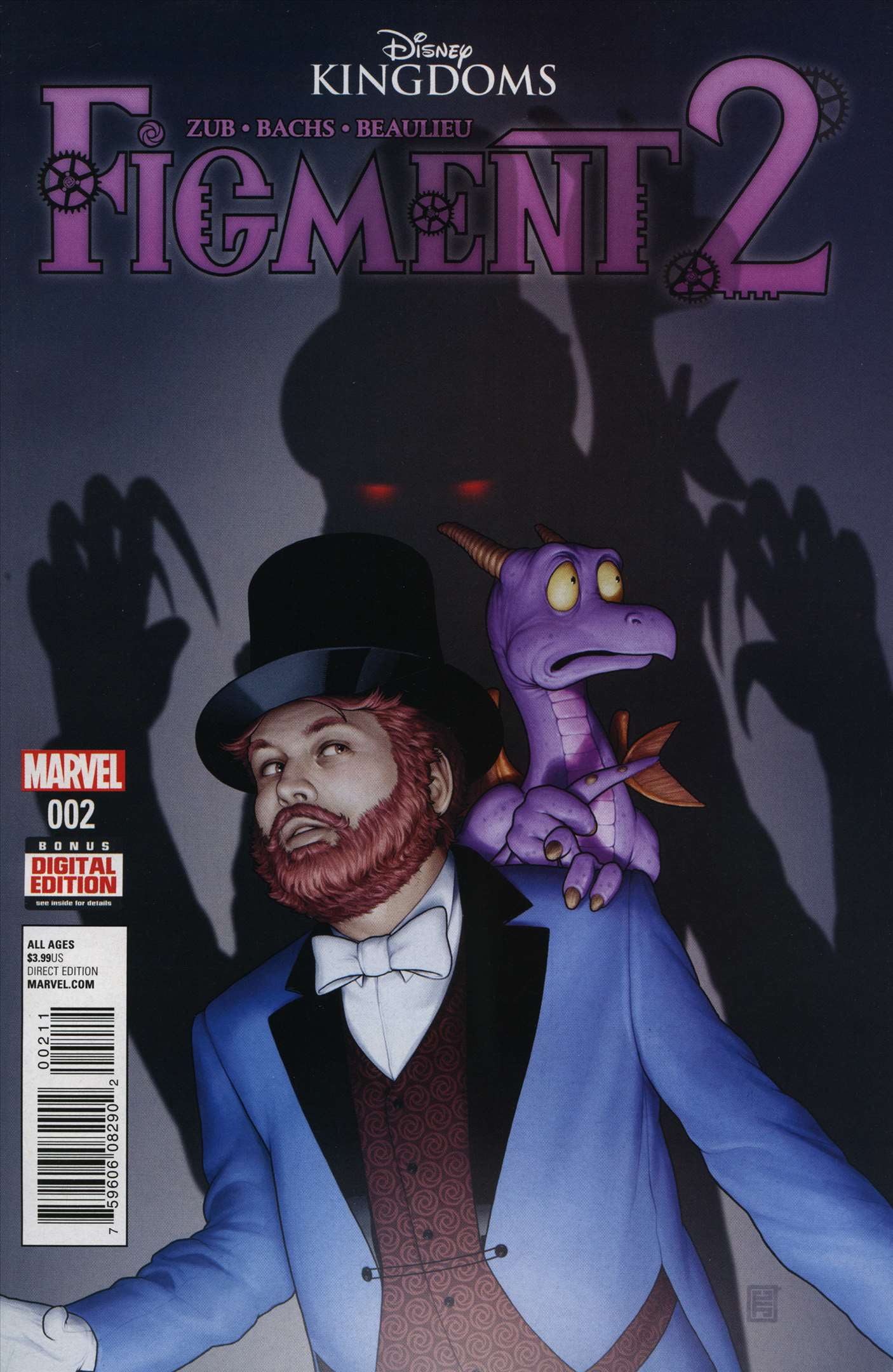 Disney Kingdoms: Figment 2 #2 VF ; Marvel Comic Book - Walmart.com