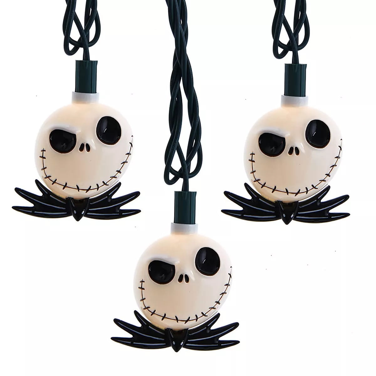 Disney Kurt Adler 10-Light Nightmare Before Christmas Jack Skellington ...
