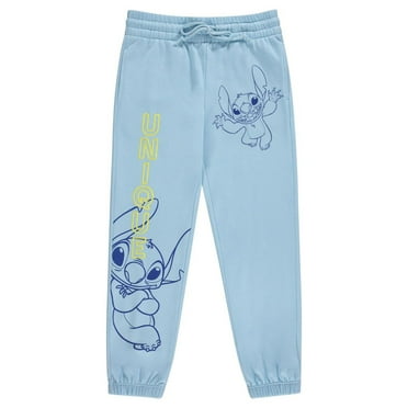 DISNEY Girls Lilo and Stitch Jogger Sweatpants with Minnie Mouse ...