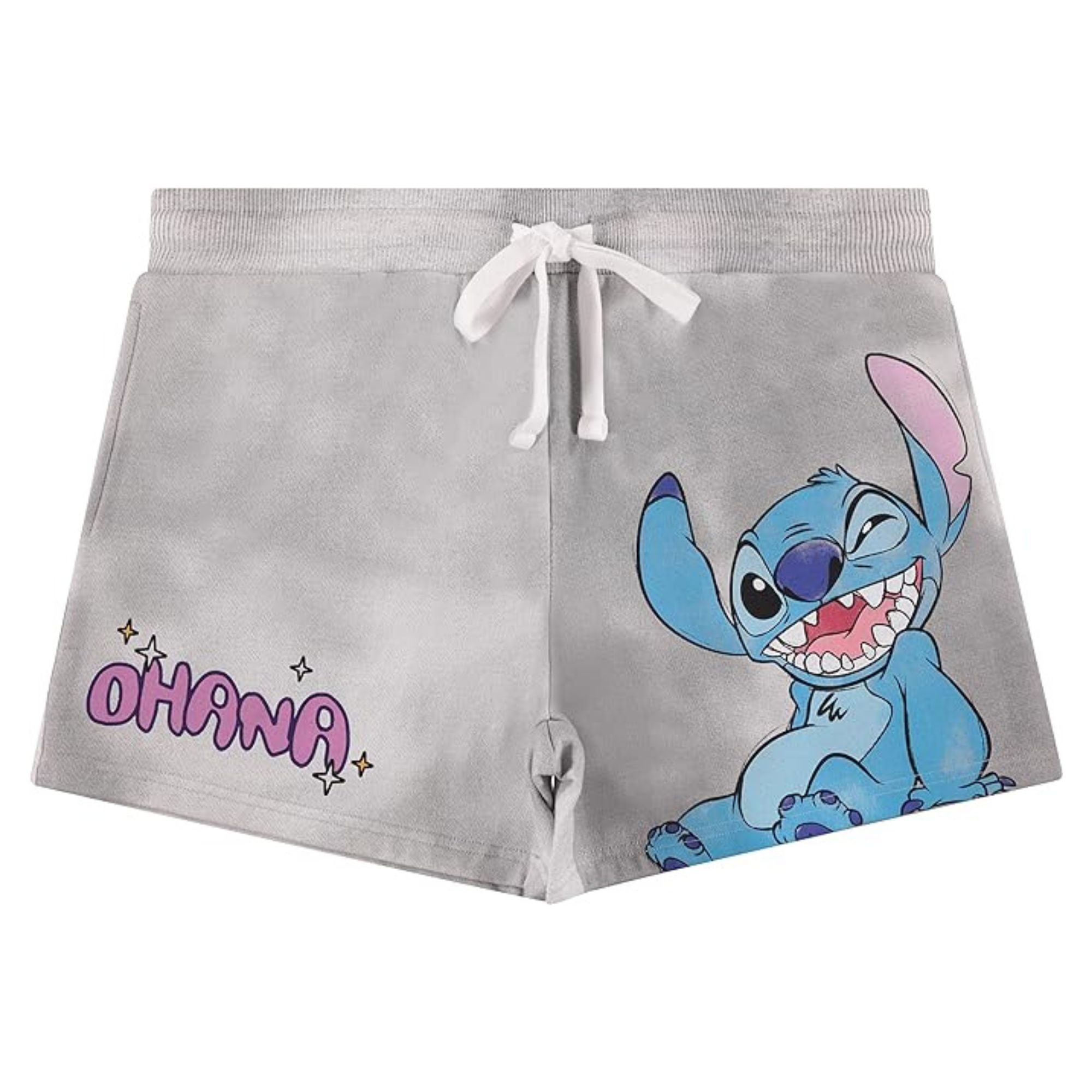 Disney Ladies Lilo and Stitch Shorts, Classic Varsity Athletic Shorts ...