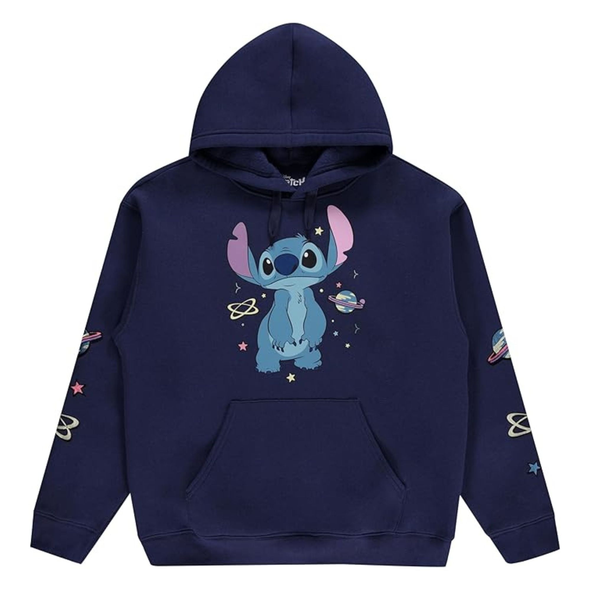 Disney Women's Lilo and Stitch Sweatshirt, Printed Graphic Stitch ...