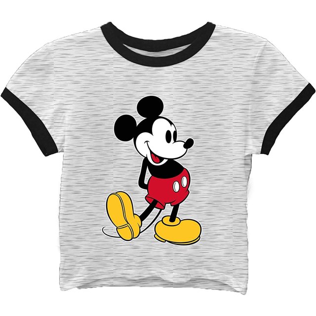 Disney Ladies Mickey Mouse Fashion Shirt Ladies Classic Mickey Mouse
