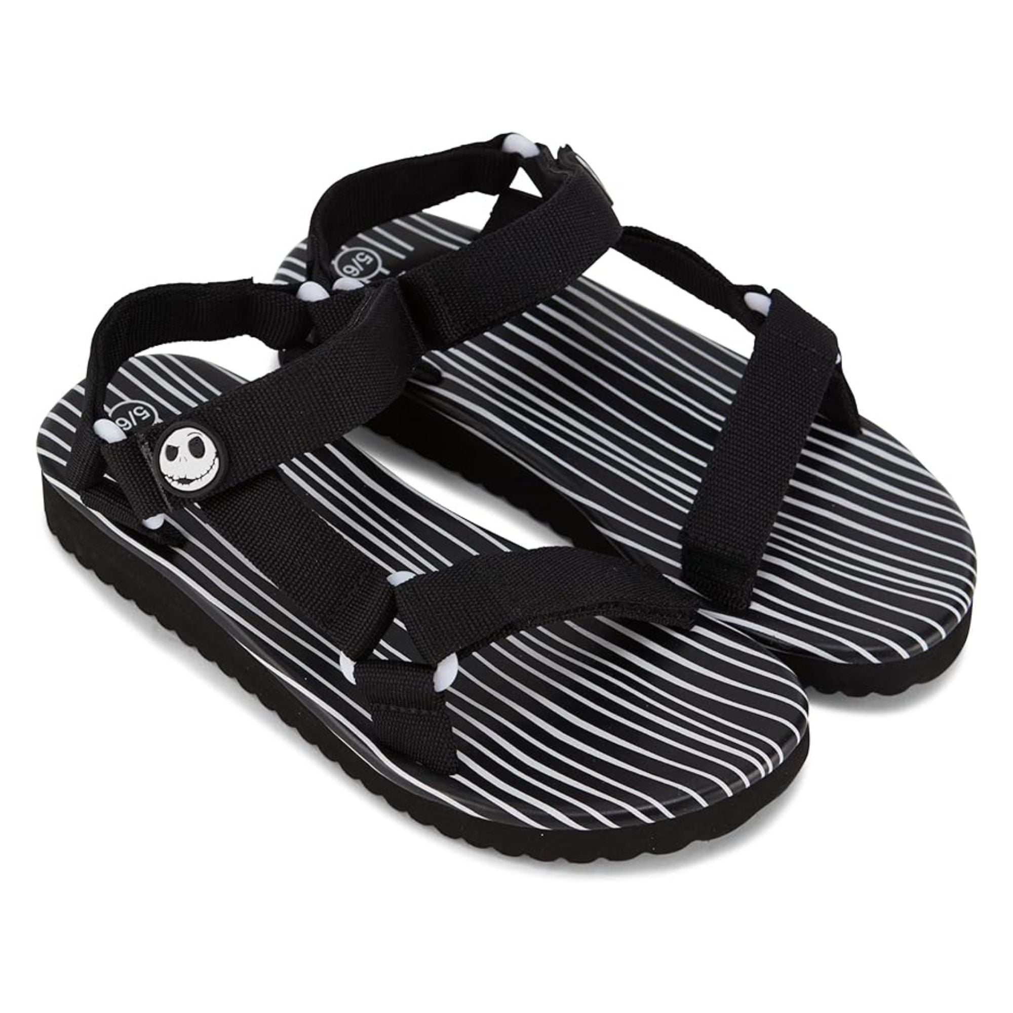 Disney Women's Nightmare Before Christmas Slippers, Double Strap Slip ...