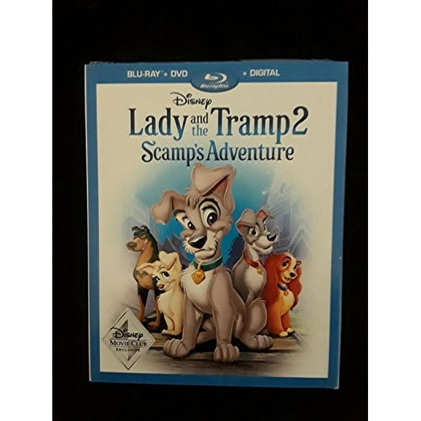 Lady and the Tramp II: Scamp's Adventure (Blu-ray + DVD + Digital Code ...