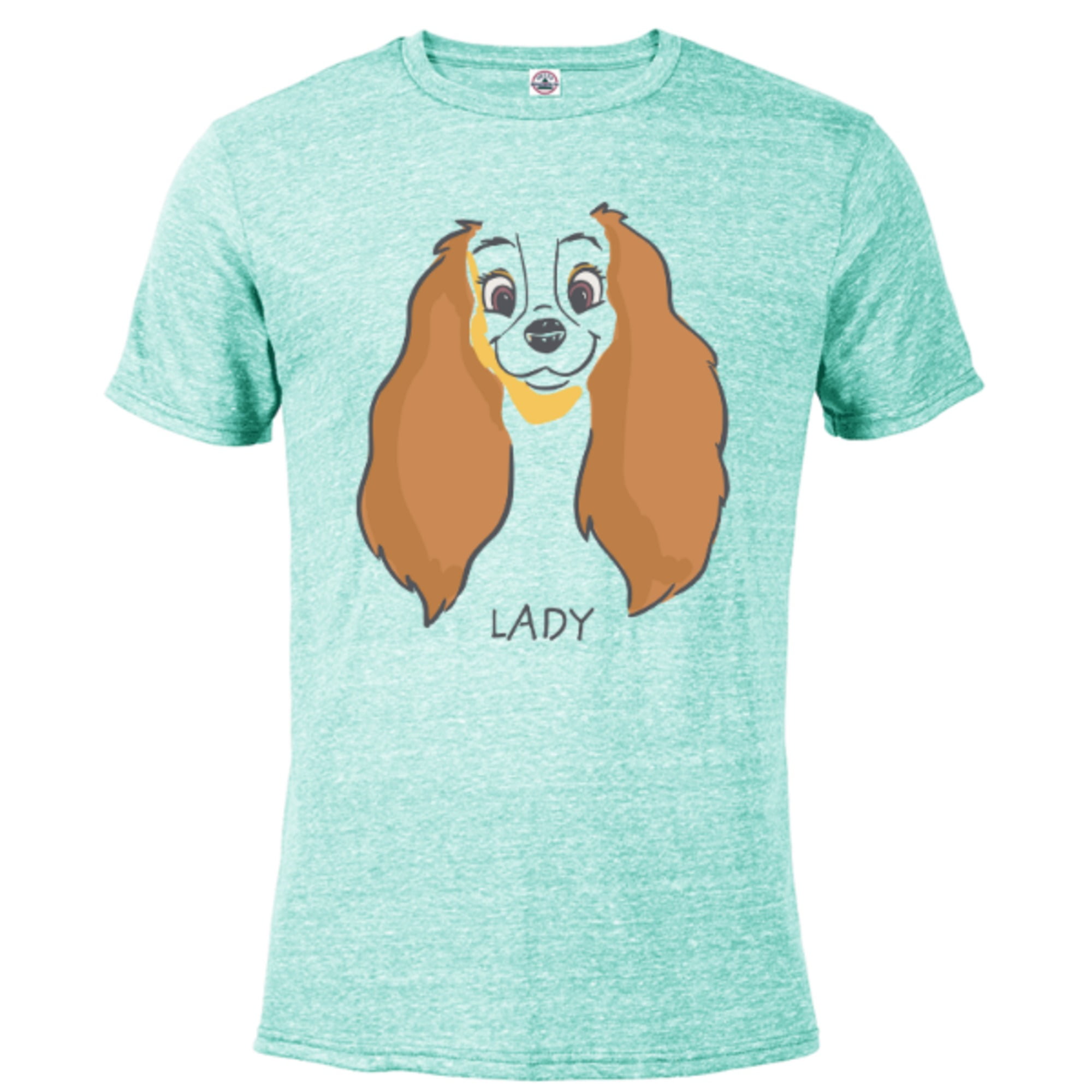 Disney Lady and the Tramp Lady Face Sketch Costume - Short Sleeve ...
