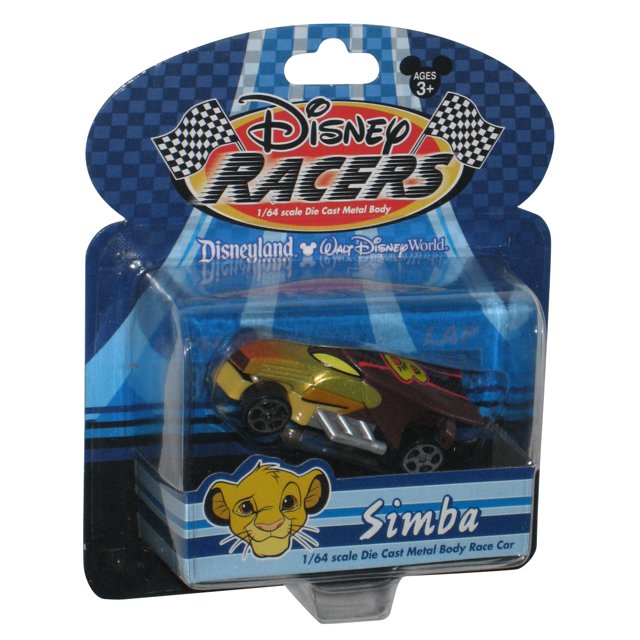 Disney Land World Store Theme Park Racers Lion King Simba 1/64 Die-Cast ...