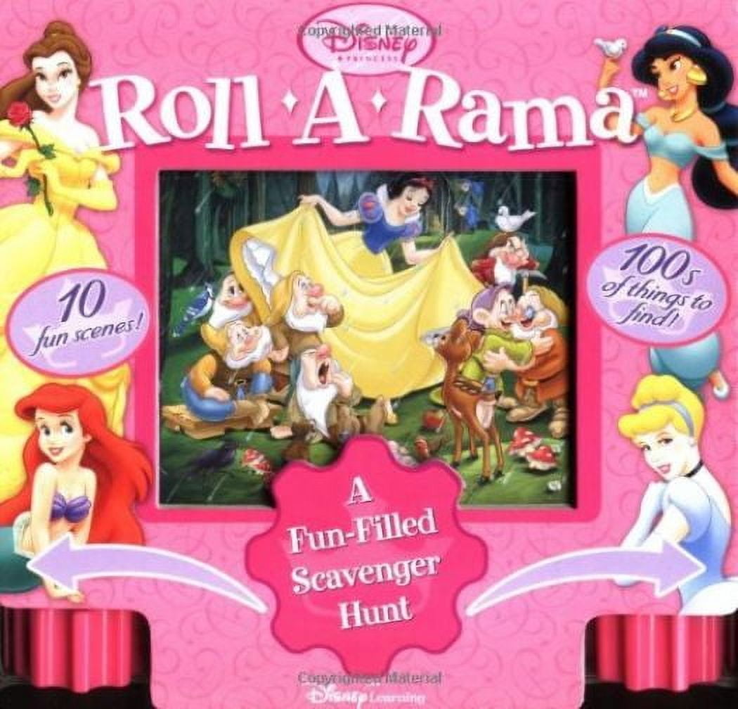 Disney Learning: Disney Princess Roll-A-Rama Board Book - Walmart.com