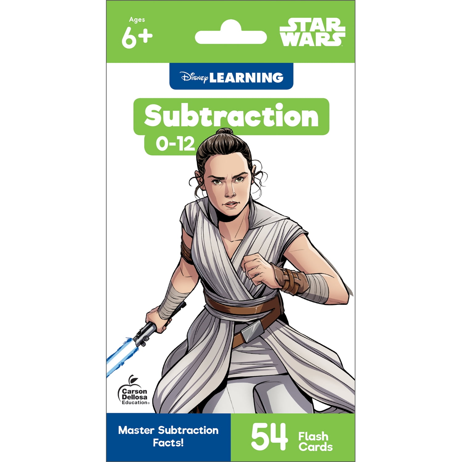 Disney Learning Star Wars Subtraction 0-12 Flash Cards, Grade 1-3 ...