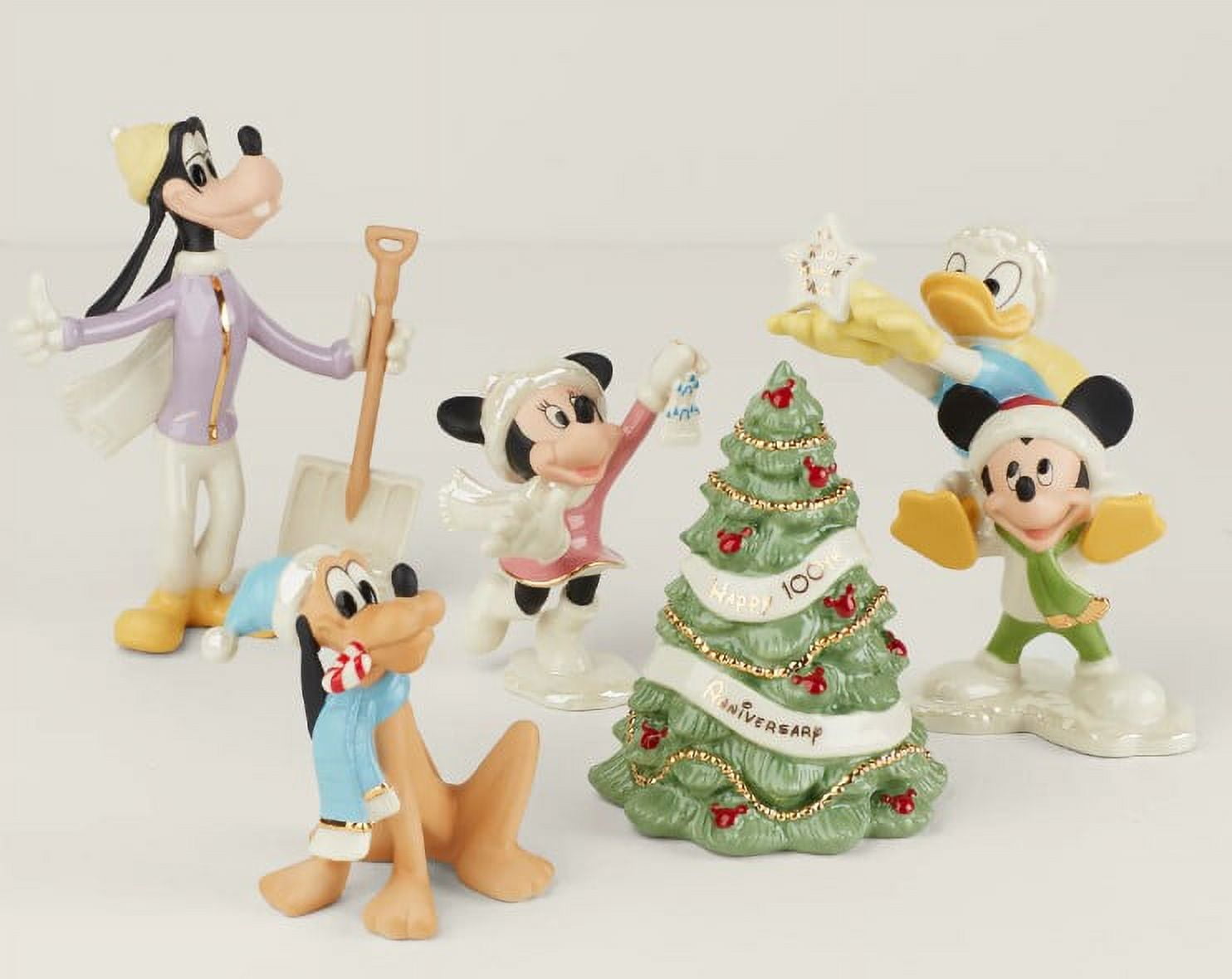 Lenox Disney 100th Anniversary Figurine Set of 5, Collectibles ...