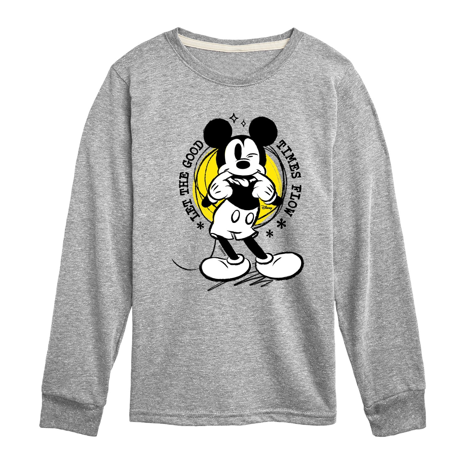 Disney - Let The Good Times Flow - Toddler & Youth Long Sleeve Graphic ...