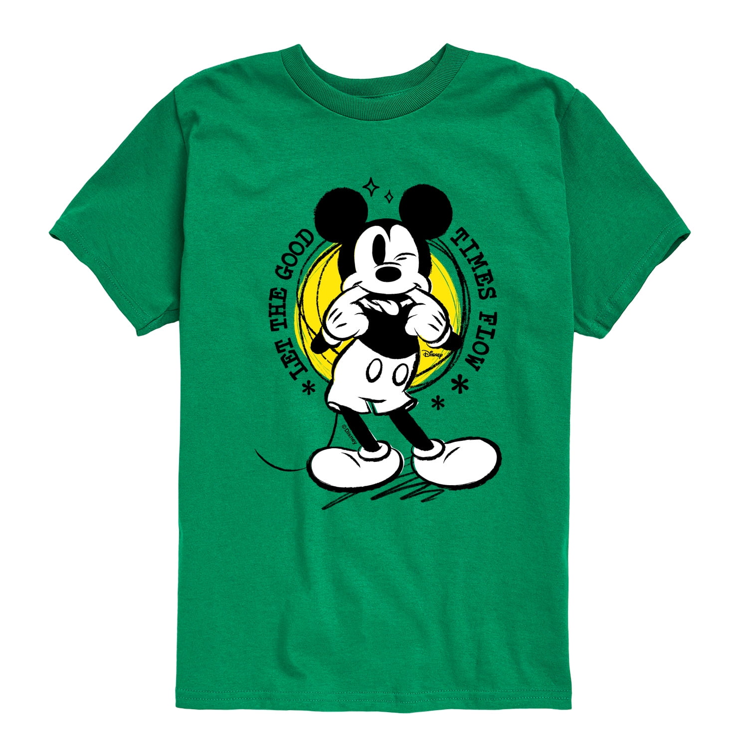 Disney - Let The Good Times Flow - Toddler & Youth Short Sleeve Graphic ...