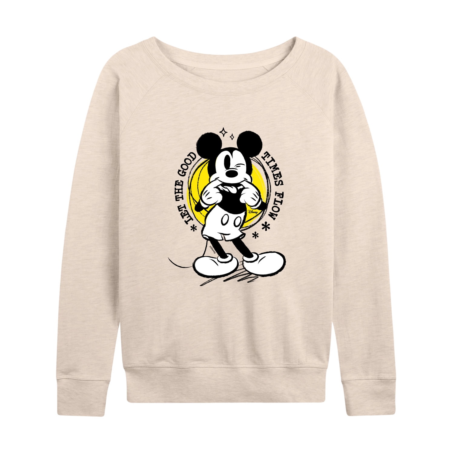 Disney - Let The Good Times Flow - Women's Lightweight French Terry ...