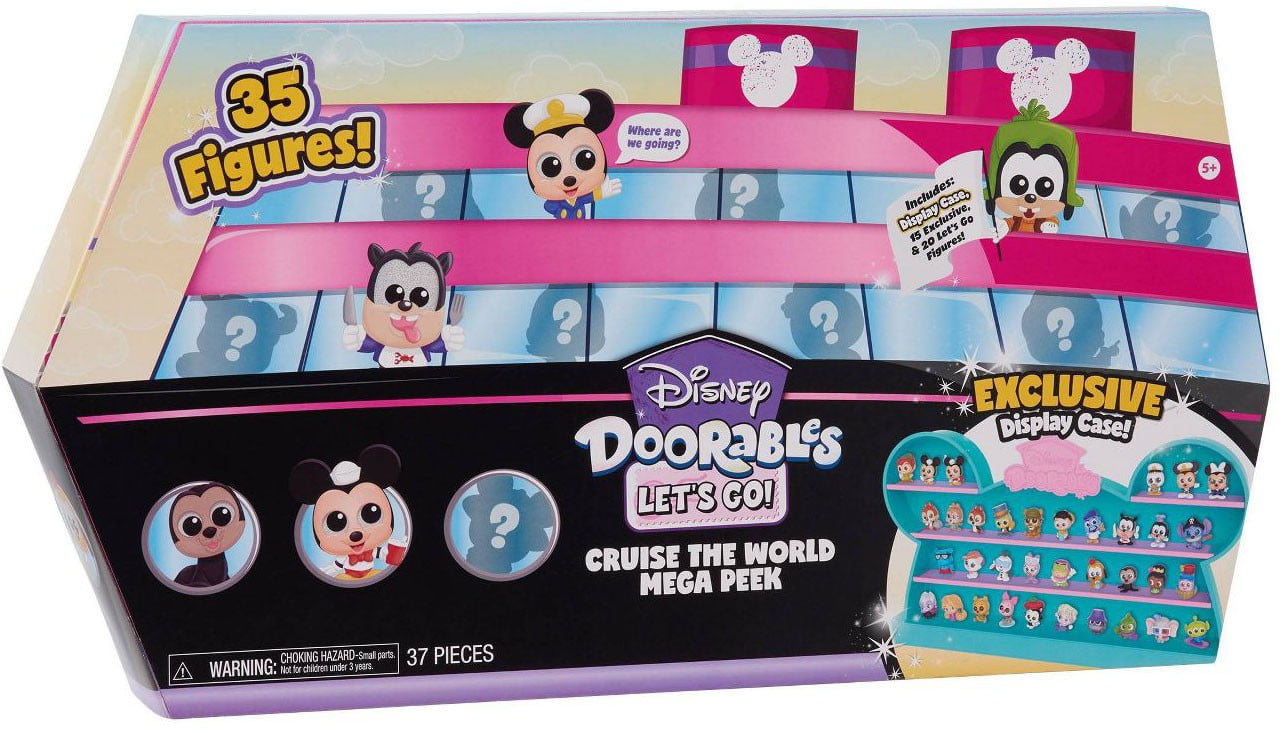 Disney Doorables Ultimate Vacation Cruise World MEGA Peek 35-Figure ...