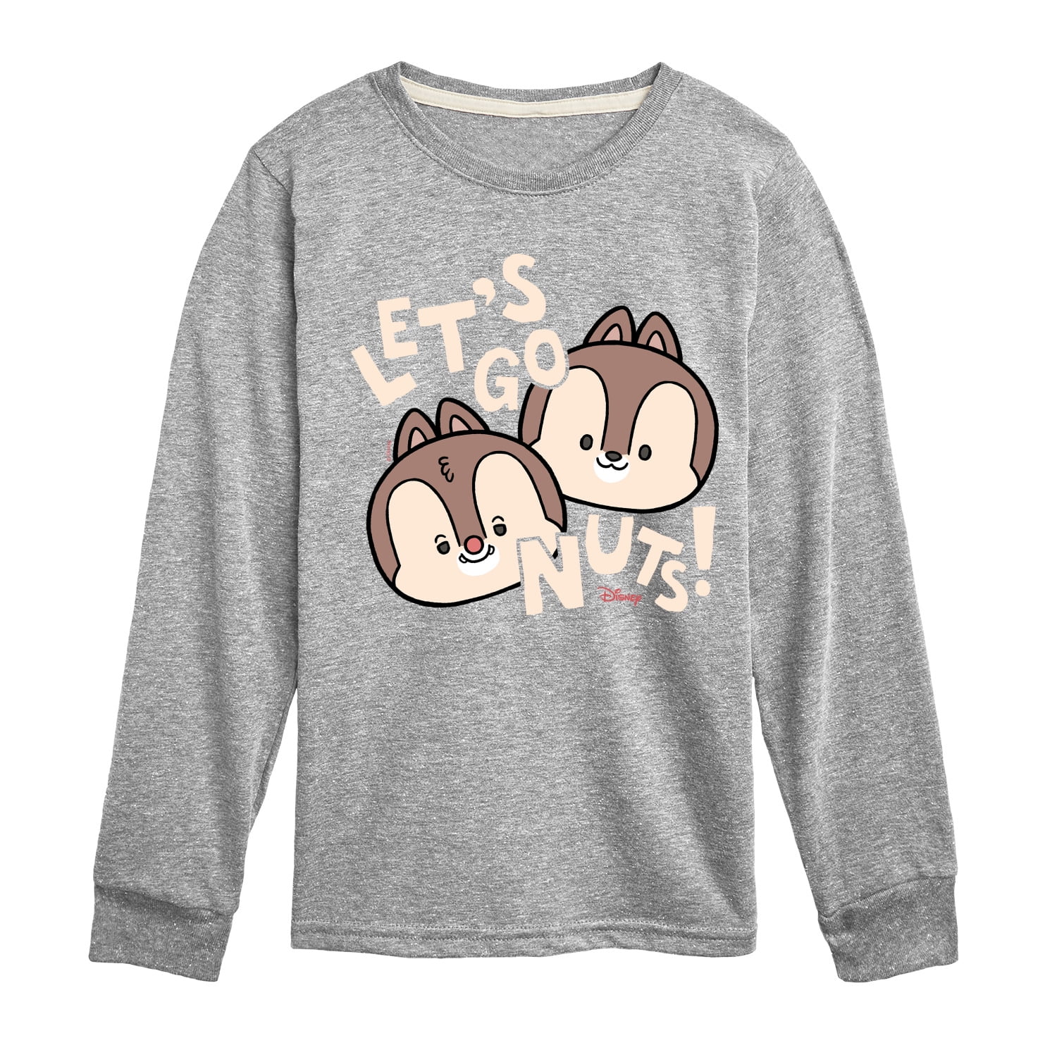 Disney - Let's Go Nuts - Toddler & Youth Long Sleeve Graphic T-Shirt ...