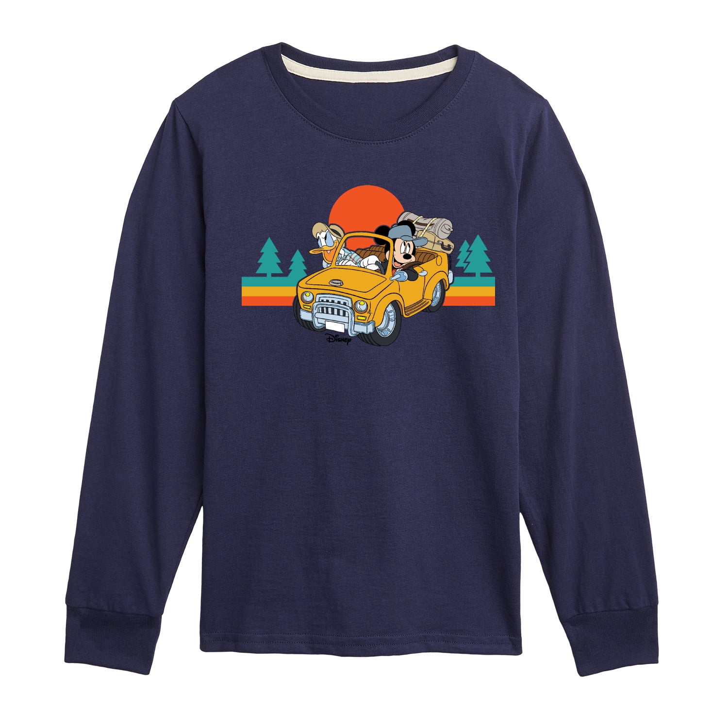 Disney - Lets Hit The Road - Toddler & Youth Long Sleeve Graphic T ...