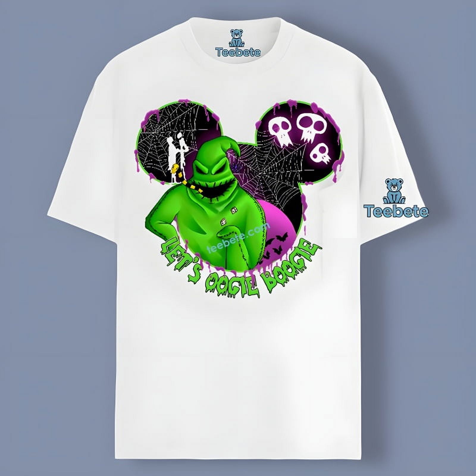 Disney Lets Oogie Boogie Mickey Head Shirt Design - Walmart.com