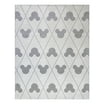 Disney Bravo Mickey Mouse Pop Art Modern Geometric Gray Indoor Area Rug ...