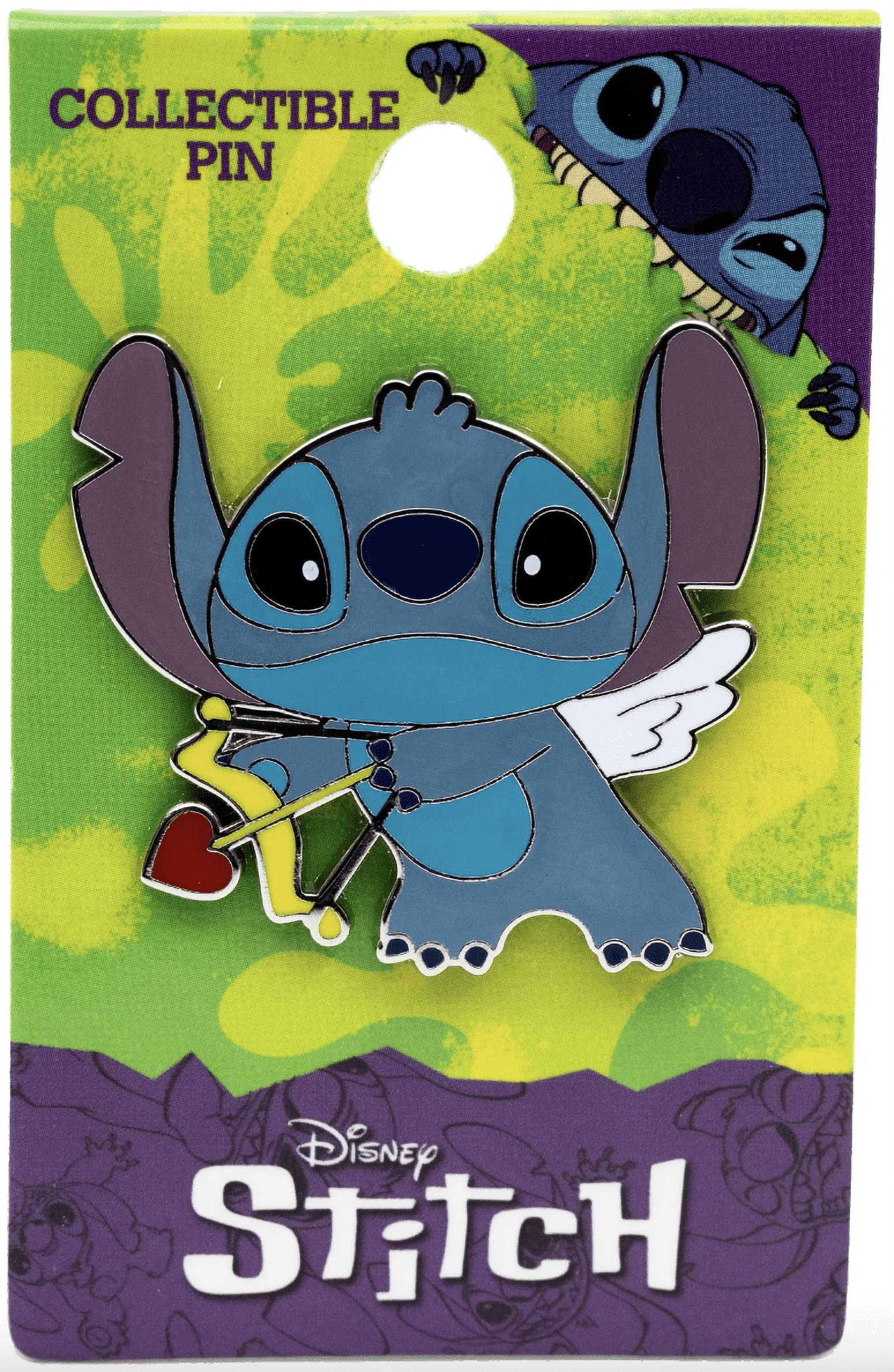 Disney Lilo And Stitch: Stitch Cupid Collectible Enamel Pin - Walmart.com