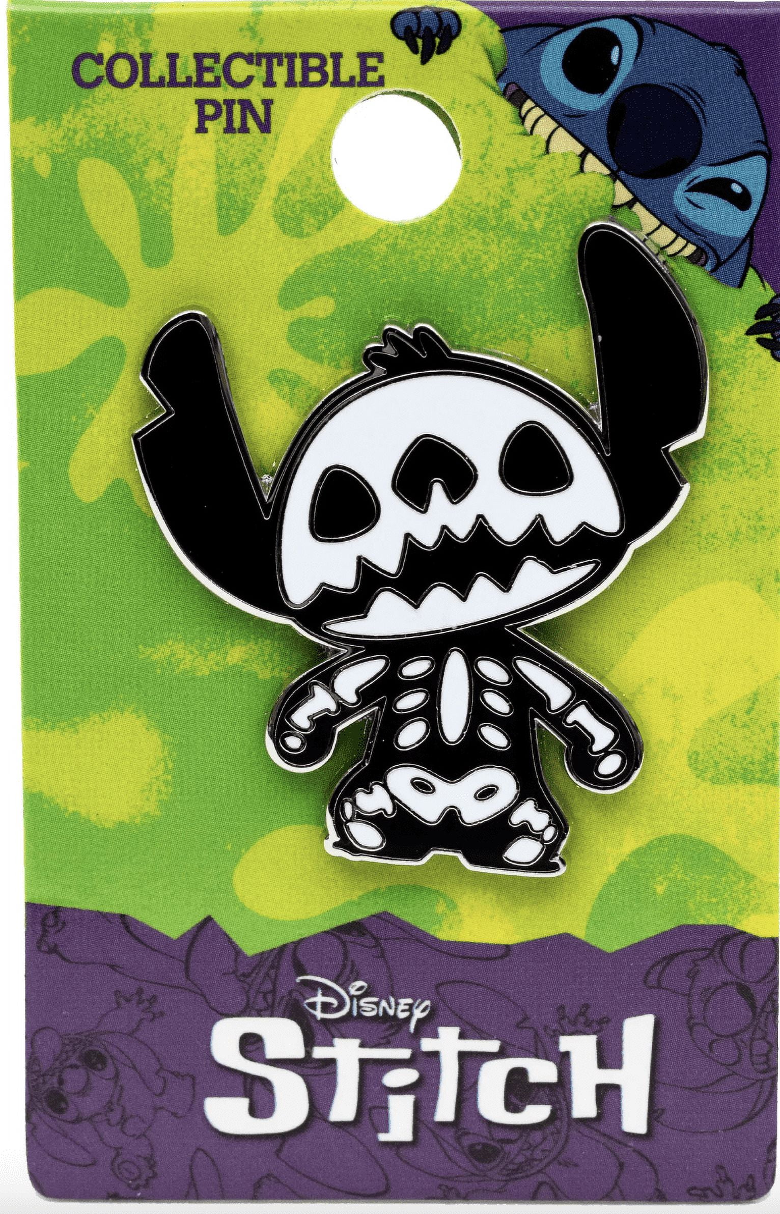 Disney Lilo And Stitch: Stitch Skellington Collectible Enamel Pin ...