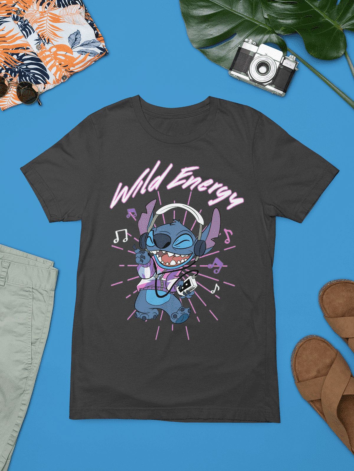 Disney Lilo And Stitch - Wild Energy T-Shirt Men's/Unisex - Walmart.com