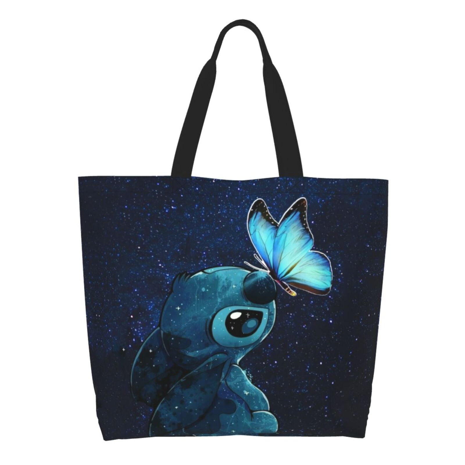 Disney-Lilo Simply Stitch Large Tote Bag For Women,Travel Shoulder Bag ...